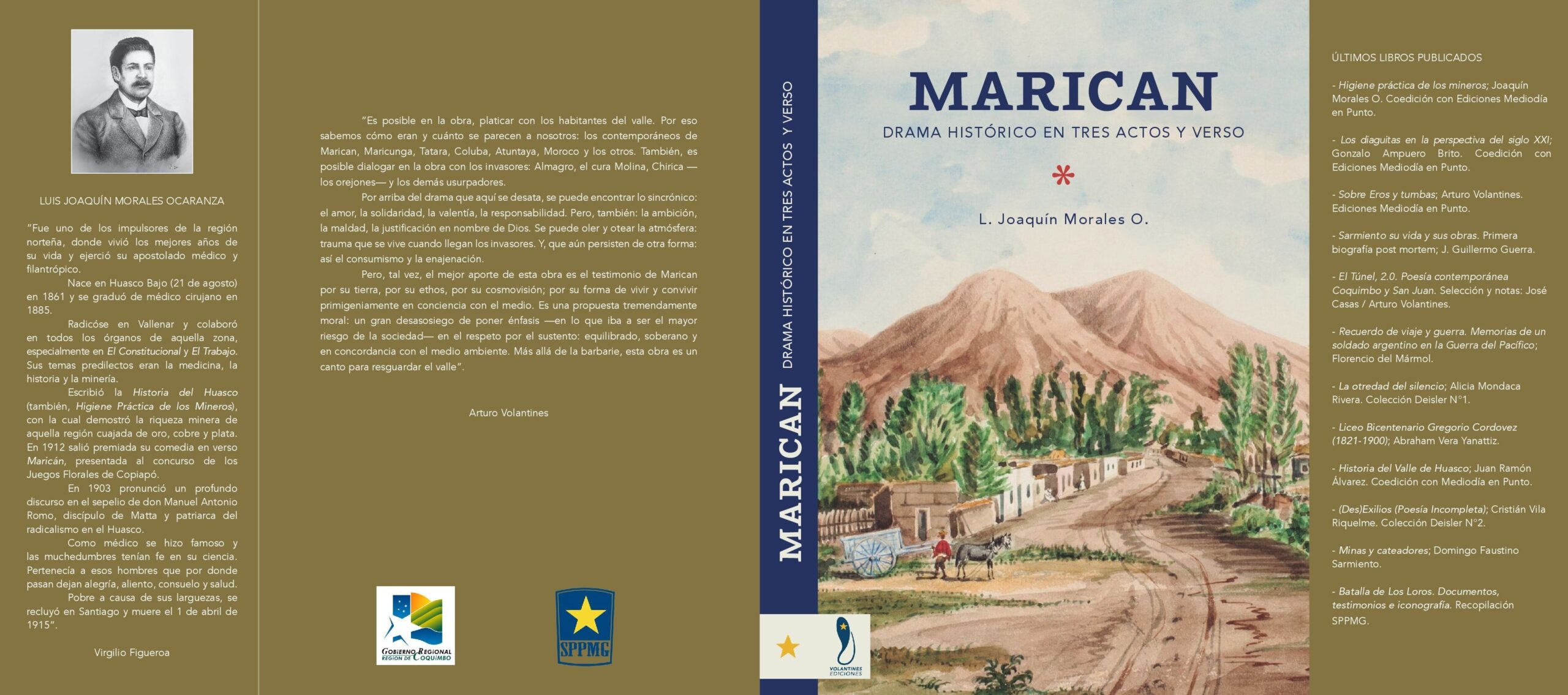 MARICAN. Drama histórico en tres actos y verso – Sitio Batalla De Los Loros